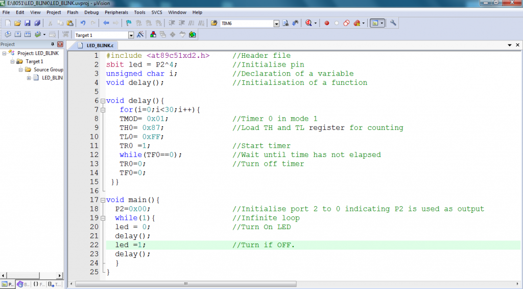 Introduction to 8051 Microcontrollers and Keil µVision | Custom | Maker Pro