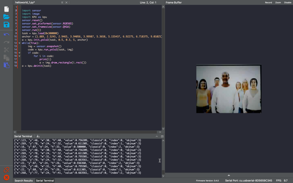 Getting Started with the M5StickV AI + IOT Camera | MicroPython | Maker Pro