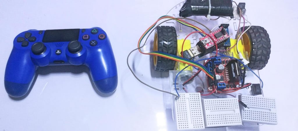 How to Control an Arduino Robot With a PS4 Bluetooth Controller ...