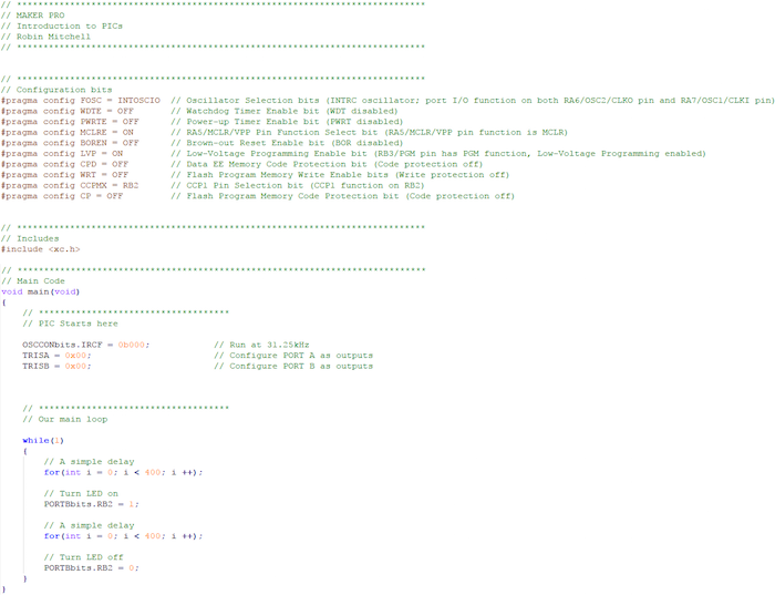 How to Get Started With PIC Microcontrollers | PIC | Maker Pro