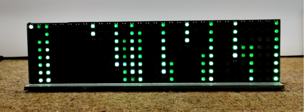 ESP2866 controlled 8x32 matrix WS2812 Leds (Awtrix project) | Arduino ...