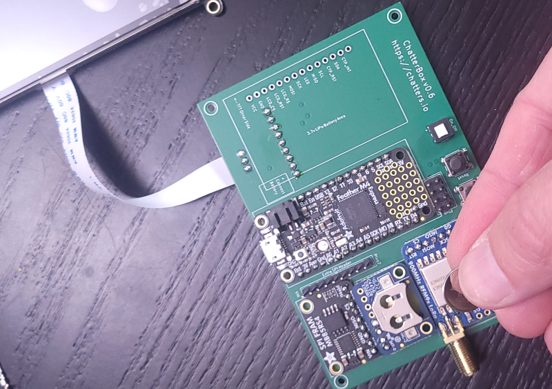 ChatterBox Off-Grid Secure LoRa Mesh Texting | Custom | Maker Pro