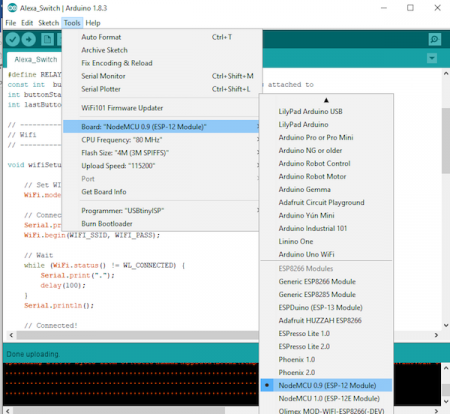 How to Control an LED or Relay With Amazon Alexa and Echo Dot | Arduino ...