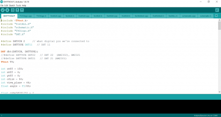 How to Display DHT11 Sensor Data From Arduino to a TV | Arduino | Maker Pro
