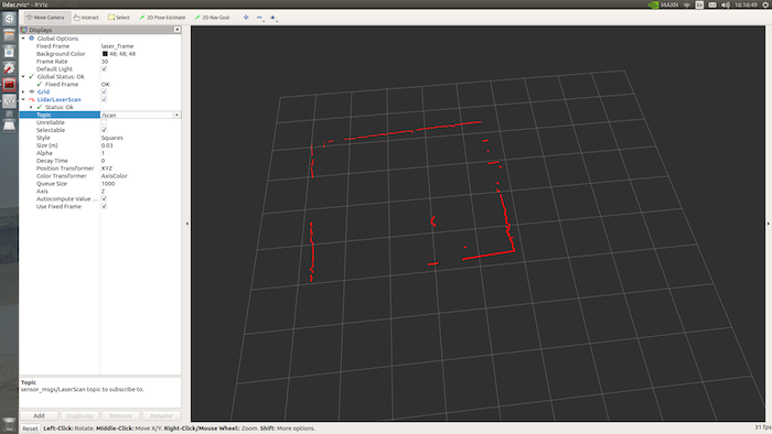 How to Use a LiDAR Sensor With Robot Operating System (ROS) | ROS ...