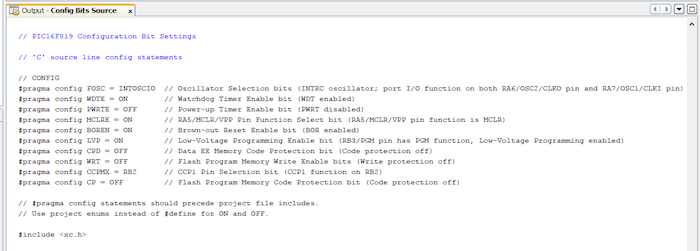 How To Get Started With Pic Microcontrollers Internal Oscillator And I