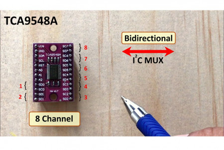 TCA9548A I2C Multiplexer Module - With Arduino and NodeMCU | Arduino ...