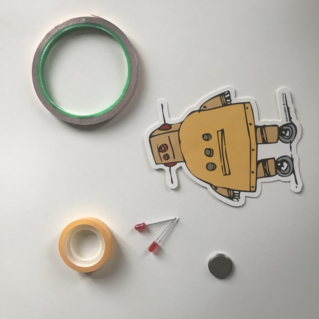 LIGHT UP YOUR ROBOT CARD | Custom | Maker Pro