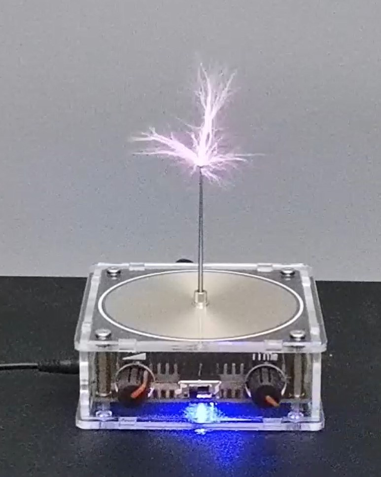 Short Review Of Small Music Tesla Coil With Bluetooth Arduino Maker Pro