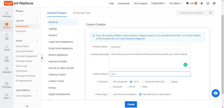 AquaMon - Aquaponics and Fish Tank Monitoring with Tuya IoT | Arduino ...