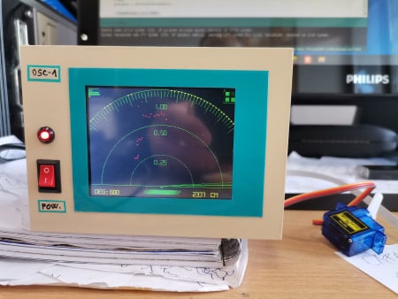 DIY Arduino ultrasonic Sonar - Radar on TFT display | Arduino | Maker Pro