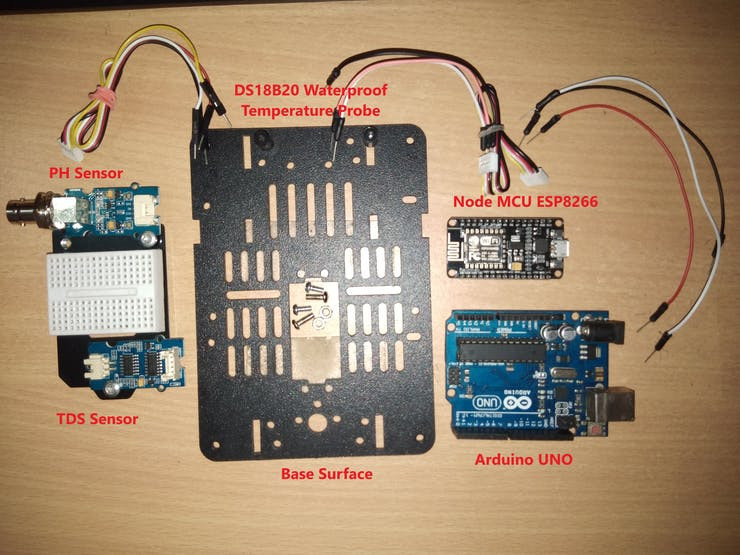 AquaMon - Aquaponics and Fish Tank Monitoring with Tuya IoT | Arduino ...