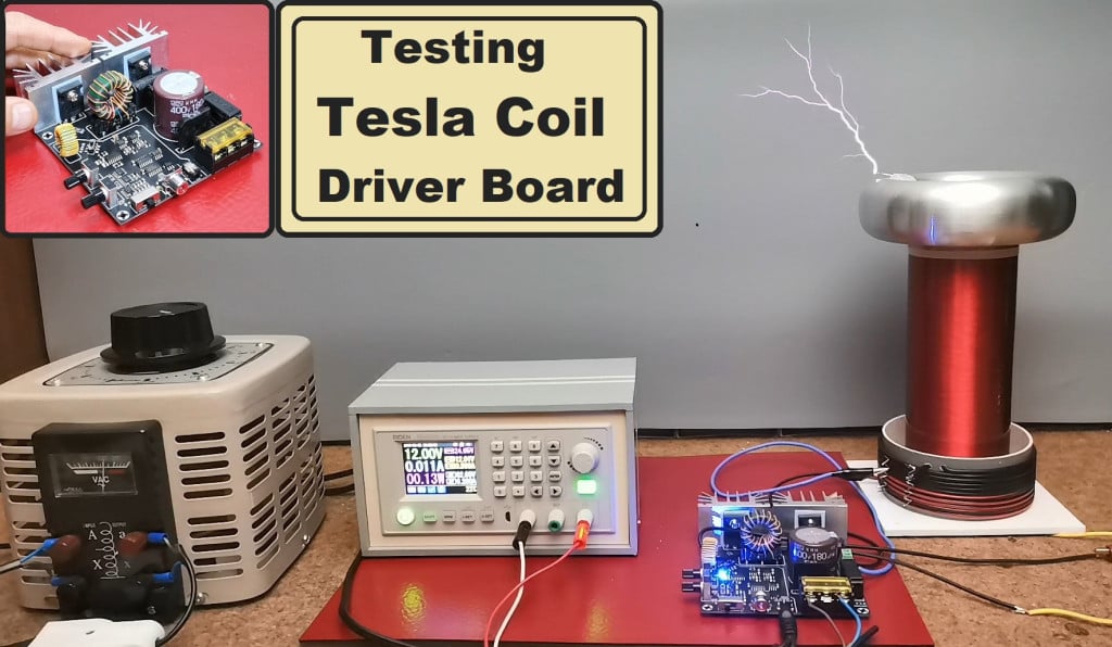 Exploring the Tesla Coil Driver Board, Full Review & Test Results ...