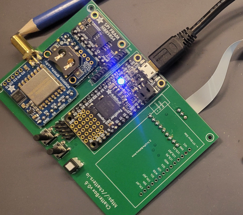 ChatterBox Off-Grid Secure LoRa Mesh Texting | Custom | Maker Pro