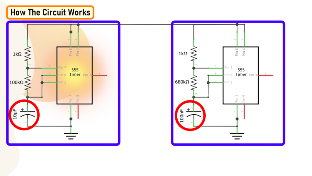 Police Car Led Effect Using 555 Timer IC | Arduino | Maker Pro