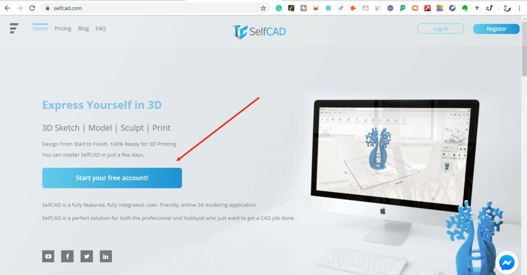 SelfCAD Tutorial: How to get Started | Custom | Maker Pro