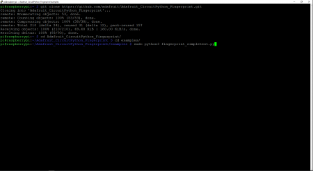 Raspberry Pi Fingerprint Scanner Using a USB to Serial TTL Converter ...