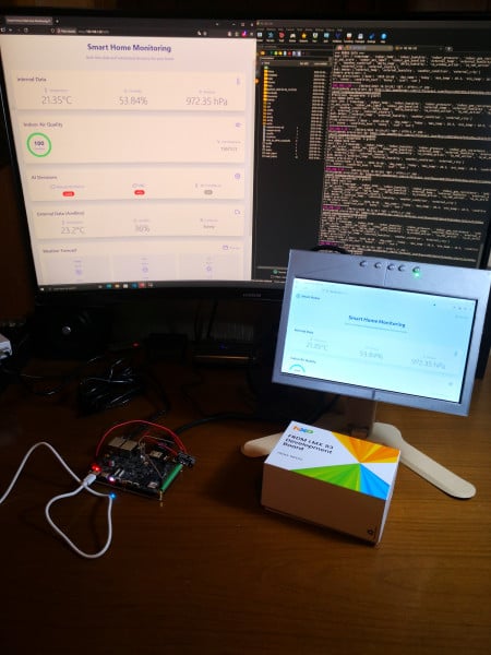 Smart Home Monitoring system | NXP FRDM | Maker Pro