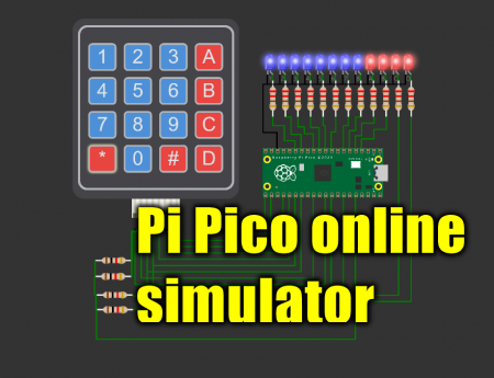 Raspberry Pi Pico emulator - Keypad and LED interface project | Arduino ...