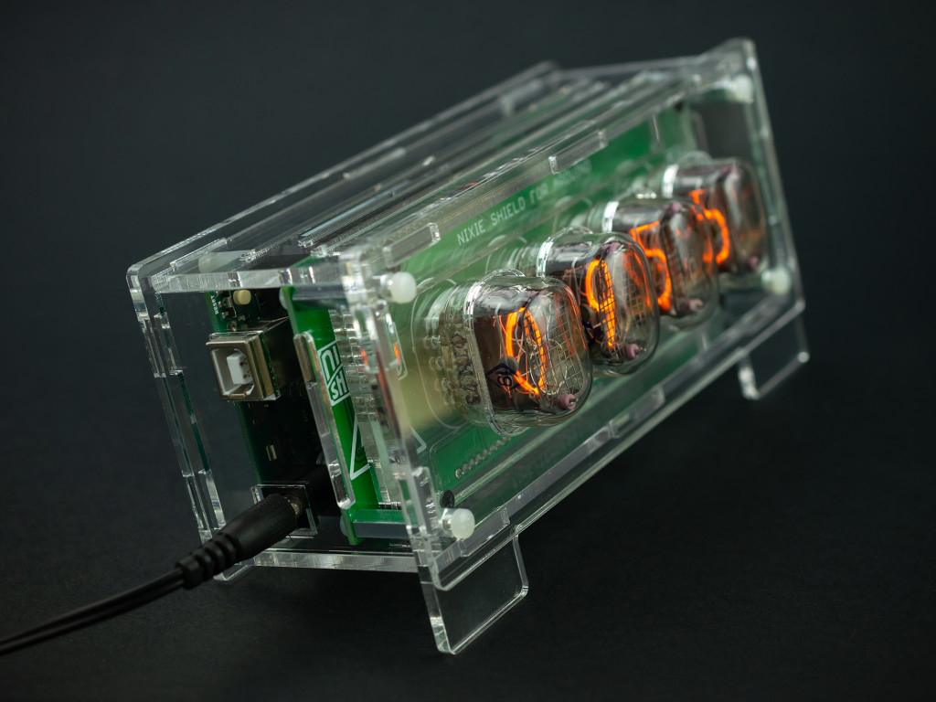 Nixie Clock Thermometer Hygrometer - Shield for Arduino | Arduino | Maker Pro
