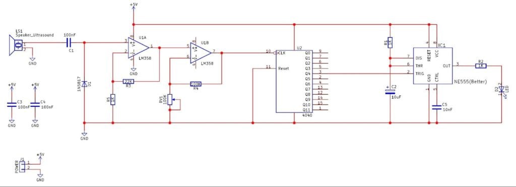 How to Make a Circuit That Detects High Frequencies: The Bat Detector ...