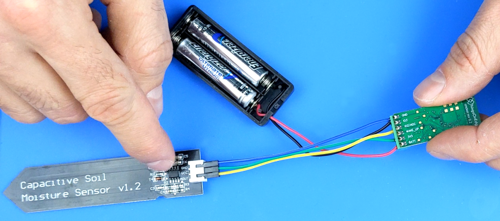 Battery-powered IoT Moisture Sensor With Wi-Fi | ESP8266 | Maker Pro