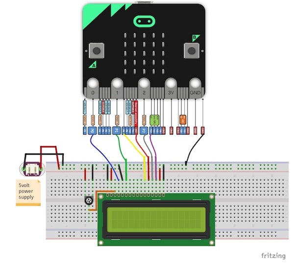 How to Set Up an LCD Screen With micro:bit | micro:bit | Maker Pro