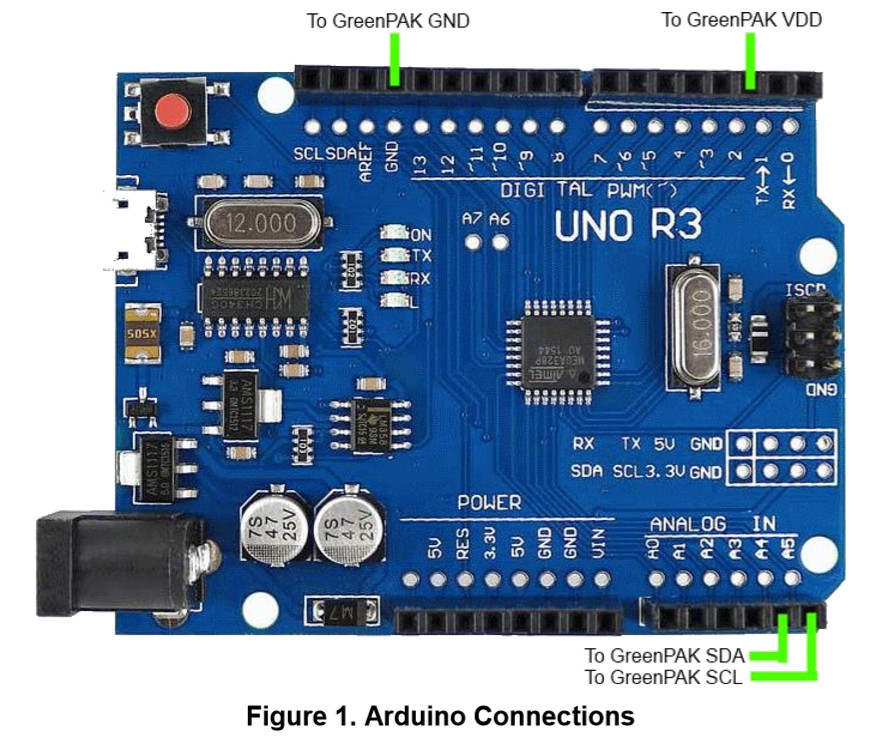 SLG46824/6 MTP Arduino Programming Example | Custom | Maker Pro