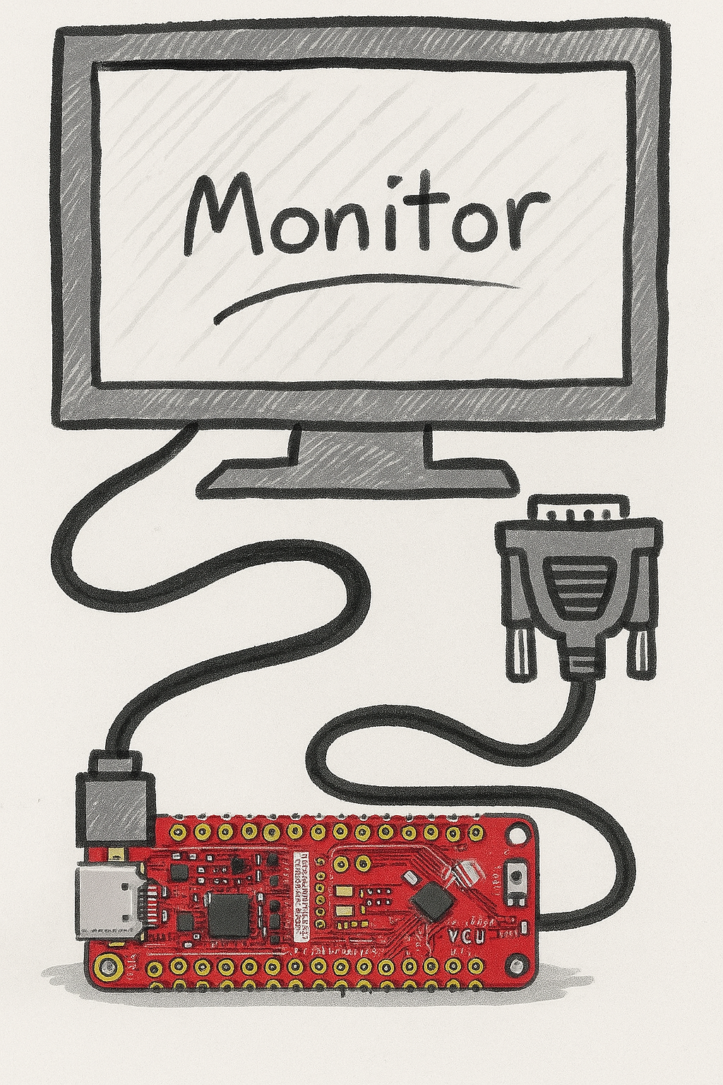 VGA Output Demo | Configurable Logic Block | Maker Pro