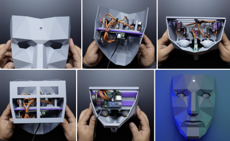 Face With Animatronic Eyes, Motion Detection and Voice | Arduino ...