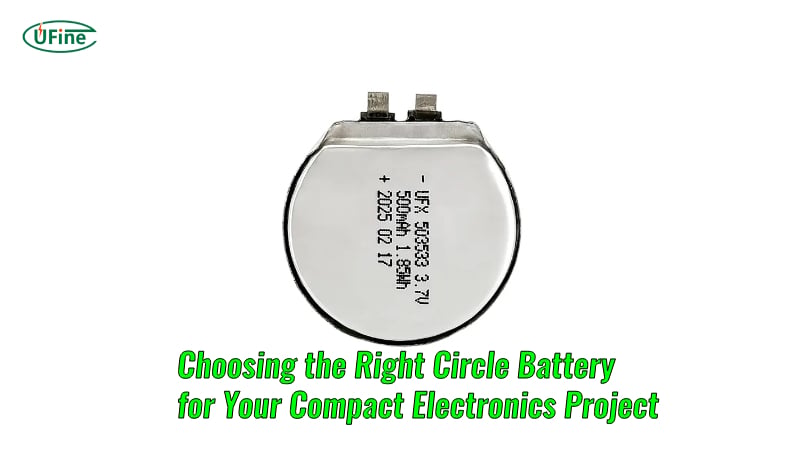 Choosing the Right Circle Battery for Your Compact Electronics Project ...