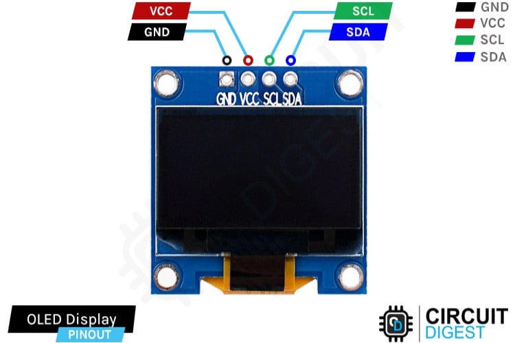 Interfacing OLED Display with Arduino | Arduino | Maker Pro