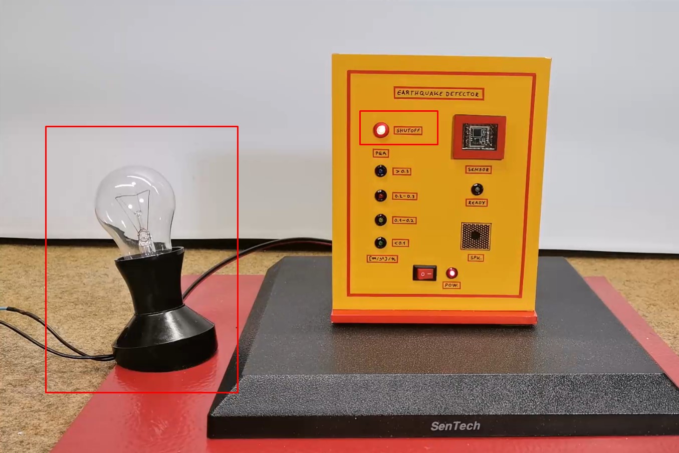 Arduino Eatrthquake alarm and protection system with D7S seismic Sensor ...
