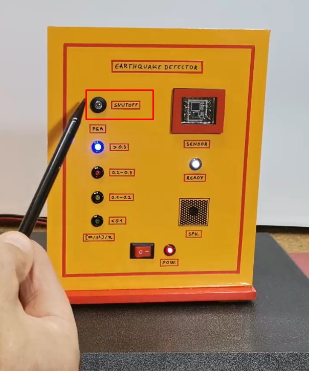 Arduino Eatrthquake alarm and protection system with D7S seismic Sensor ...