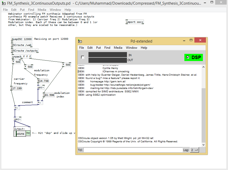 How to Control an FM Synthesizer in Pure Data With Wekinator | Custom | Maker Pro