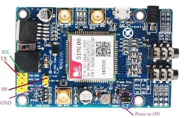 Build a Car Tracking System with the SIM808 Module | Arduino | Maker Pro