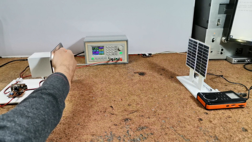 Li-Fi data transfer experiment - transferring data using a Led and ...