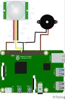 How to Use the Raspberry Pi4 Camera and PIR Sensor to Send Emails ...