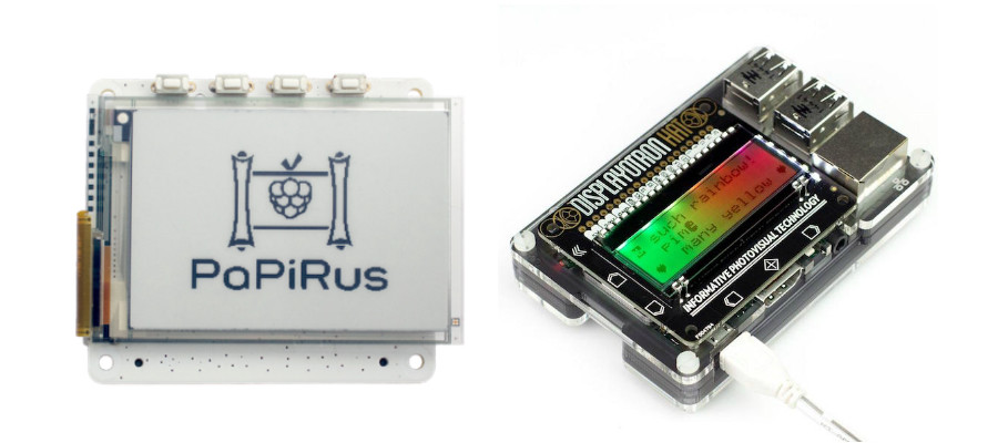 Raspberry Pi Display HATs | Raspberry Pi | Maker Pro