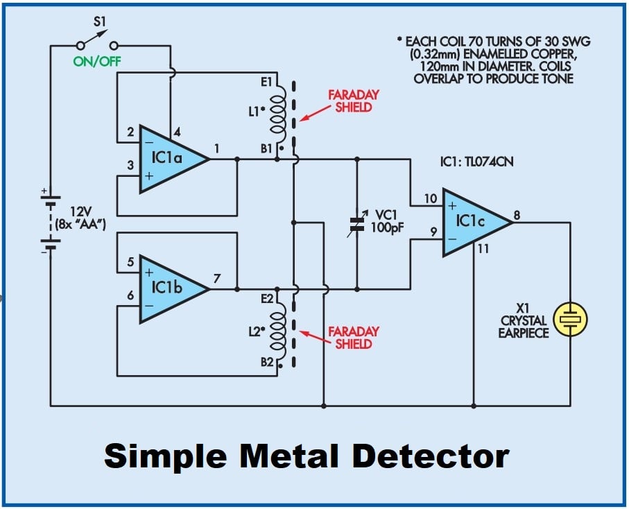 DIY Super Simple Sensitive Metal Detector | Analog | Maker Pro