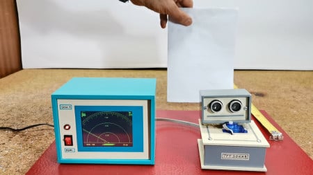 DIY Arduino ultrasonic Sonar - Radar on TFT display | Arduino | Maker Pro