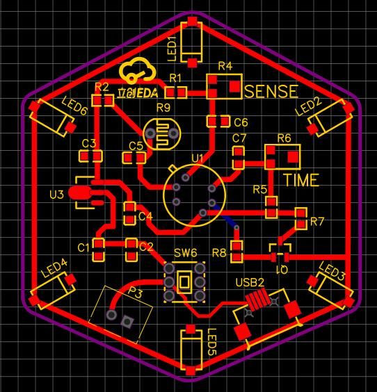 An open-source infrared induction light control night light | PCB ...