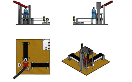 DIY Industrial Production Line Filling and Capping System | Custom ...