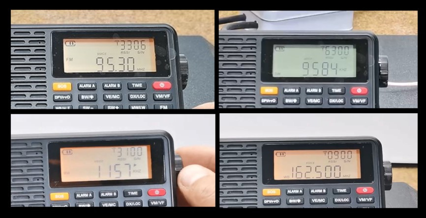 XHDATA D-109WB Radio Short Review with complete disassembly | Analog ...