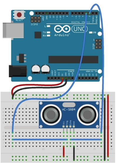 How to Connect an Ultrasonic Sensor to an Arduino | Arduino | Maker Pro