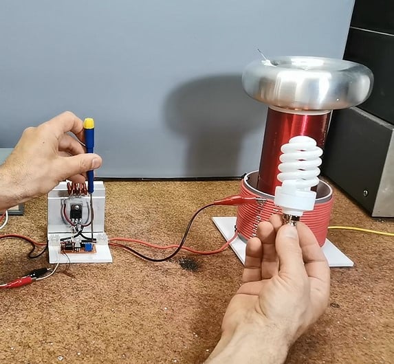 Single MOSFET - Class E - Solid State Tesla Coil | Arduino | Maker Pro