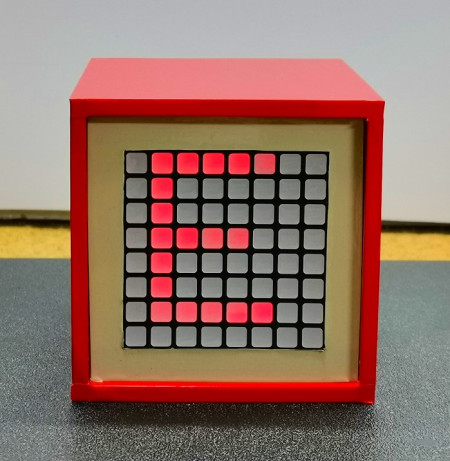Arduino Buttonless LED Matrix Clock with ADXL335 sensor | Arduino ...
