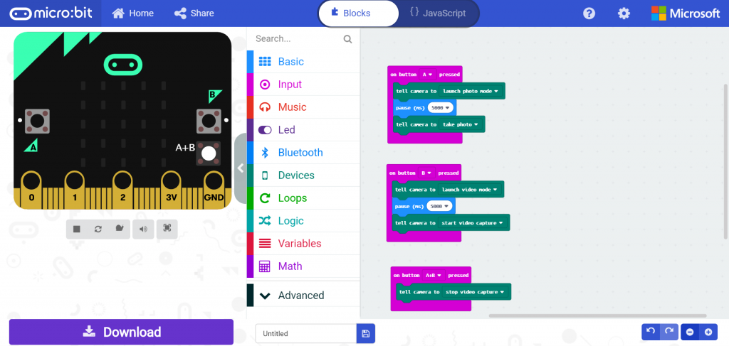 Build a Bluetooth Selfie Remote for Your Smartphone Using micro:bit ...