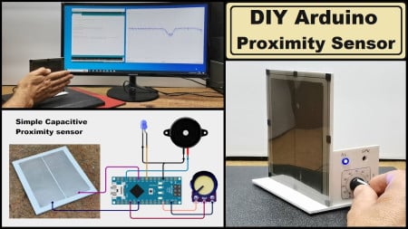 Simple DIY Capacitive Proximity Sensor—Human Presence Detector ...