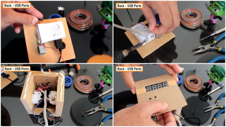 Touchless Multifunctional Bedside Lamp With Digital Clock | Arduino ...